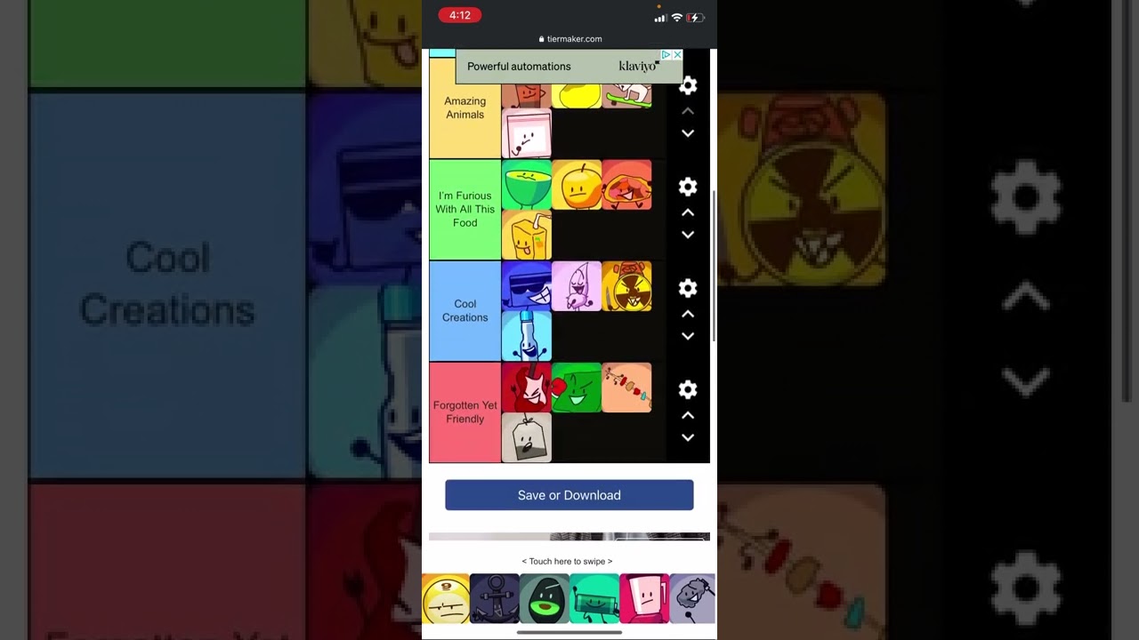 BFDI Mini Viewer Voting 6