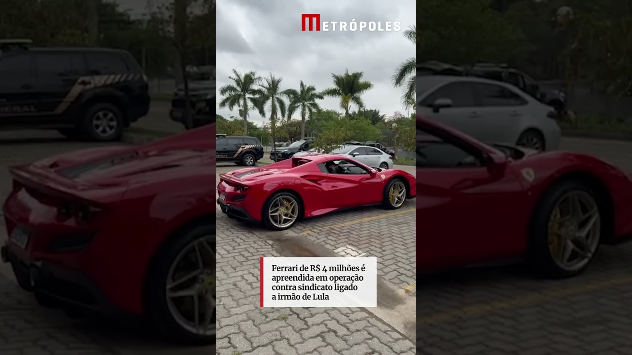 Conheça Ferrari de R$ 4 milhões apreendida em operação que mirou ...