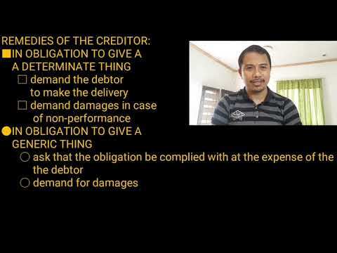 LAW ON OBLIGATIONS-GENERAL PROVISIONS