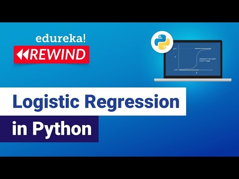 Logistic Regression model using Python | Machine Learning Algorithms | Edureka Rewind - 5