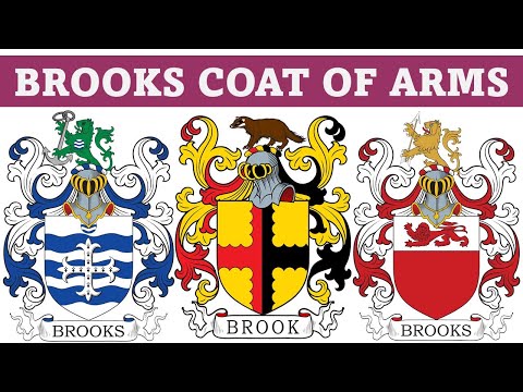 Brooks Coat of Arms & Family Crest - Symbols, Bearers, History