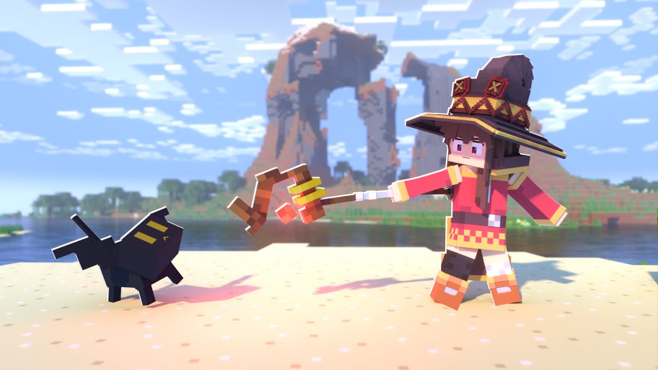 💥Megumin Unleashes EXPLOSION in Minecraft!🔥 | Minecraft Animation