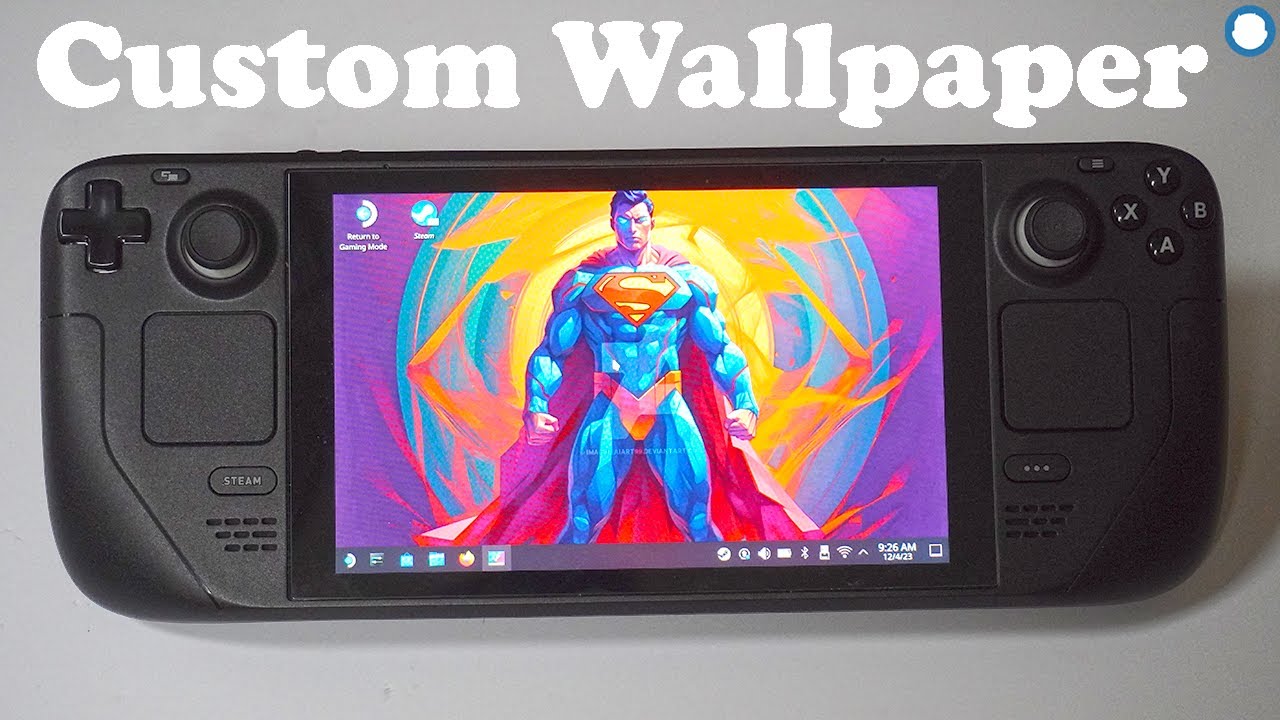 How To Set Custom Wallpaper On Steam Deck OLED