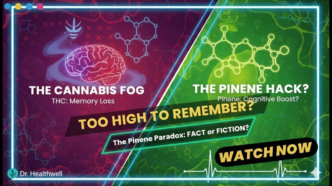 The Pinene Hack: Can You Actually Smoke and Stay Smart? (The Science of Focus Strains)