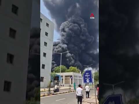 Air India plane crashes at India's Ahmedabad airport