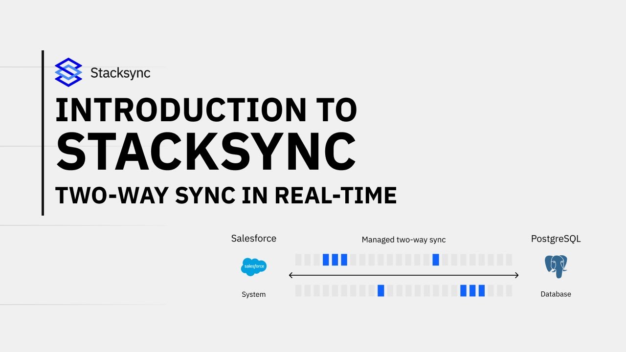 Introduction to Stacksync | Effortless Real-Time Data Sync and Workflow Automation
