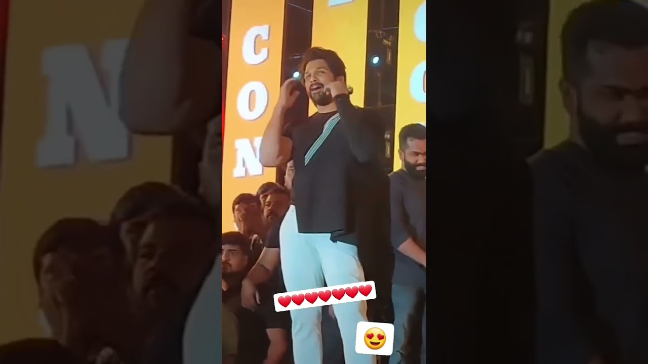 #alluarjun#live performance dance ramulo ramula song