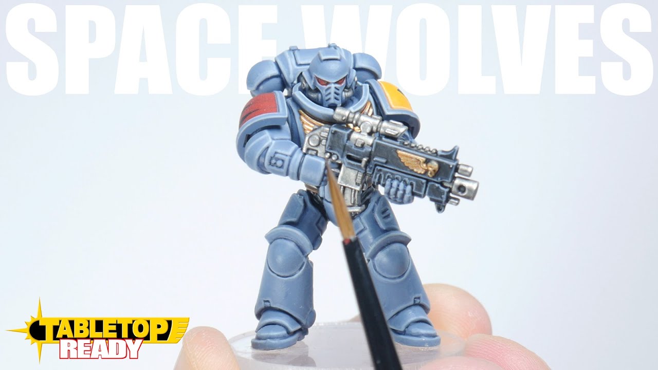 How To Paint Space Wolves for Warhammer 40,000