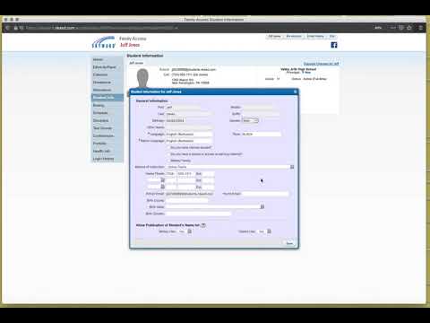 Selecting Method of Instruction on Skyward Desktop Application