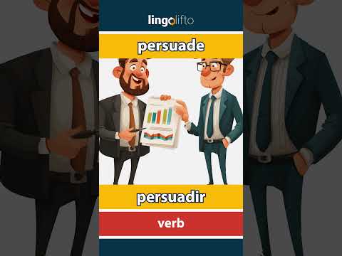 🇬🇧🇪🇸 persuade - persuadir : learn English : aprendamos inglés : vocabulary builder