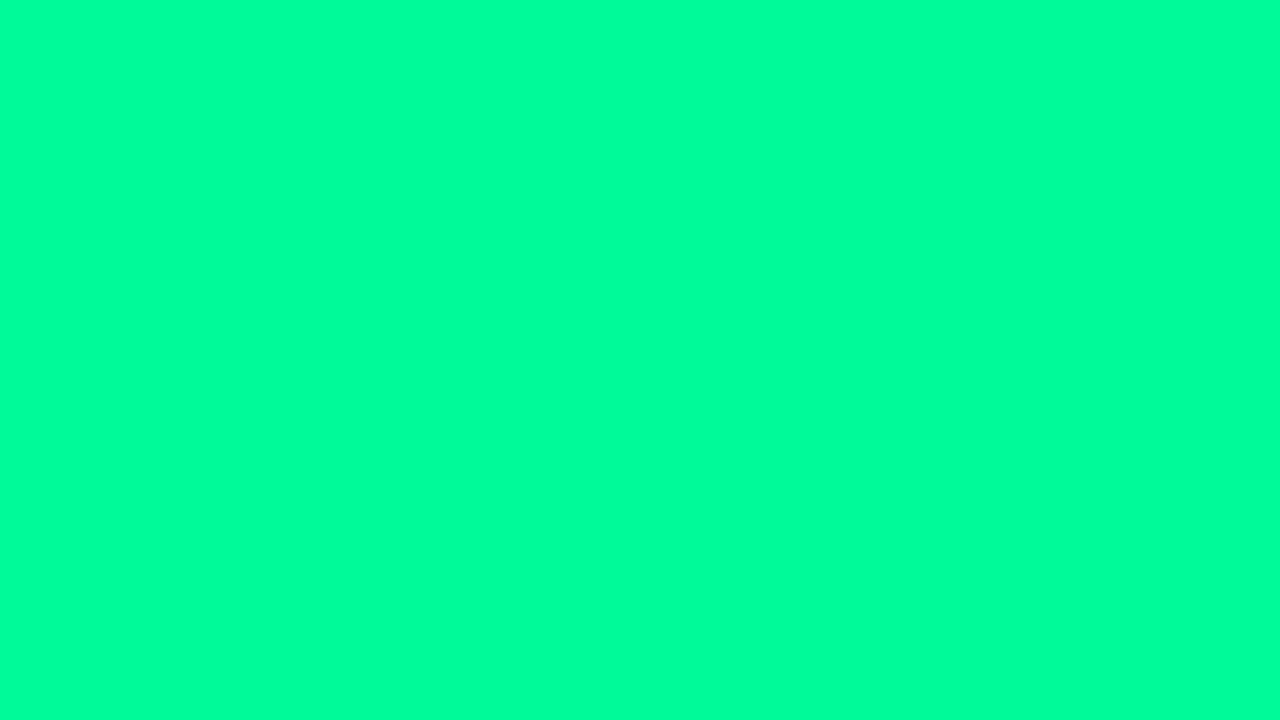 Color Medium spring green, HEX #00FA9A, RGB 0,250,154