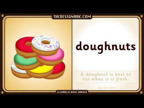 DOUGHNUT: How to pronounce the English word doughnut