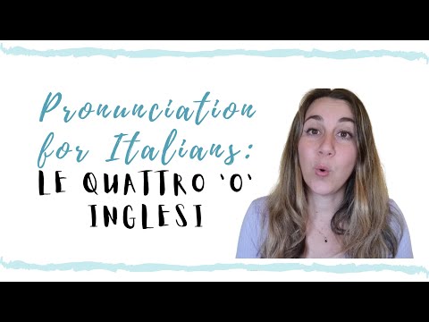 Pronuncia inglese: le 4 "O" (livello avanzato)