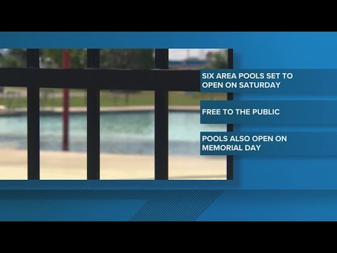 Pools in San Antonio opening this weekend