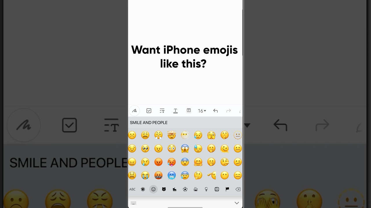 iPhone Emojis on Android? Do This! 🔥📱