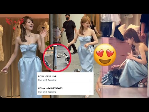 Zhao Lusi Melts Hearts as She Steps Out in Glamour with Her Adorable "Doe" —Explodes on X Trending!