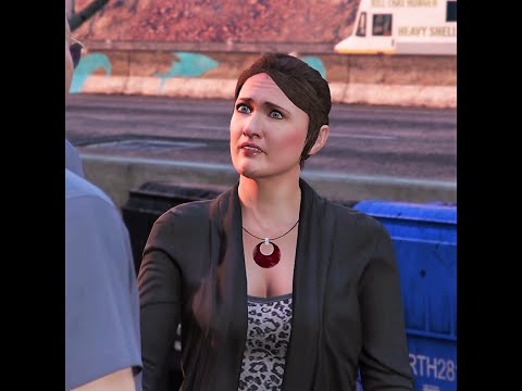 Michael Kisses Amanda #gta5 #shorts