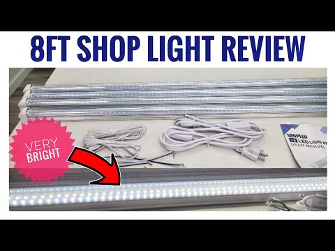 LED 8 FT Shop Light Review