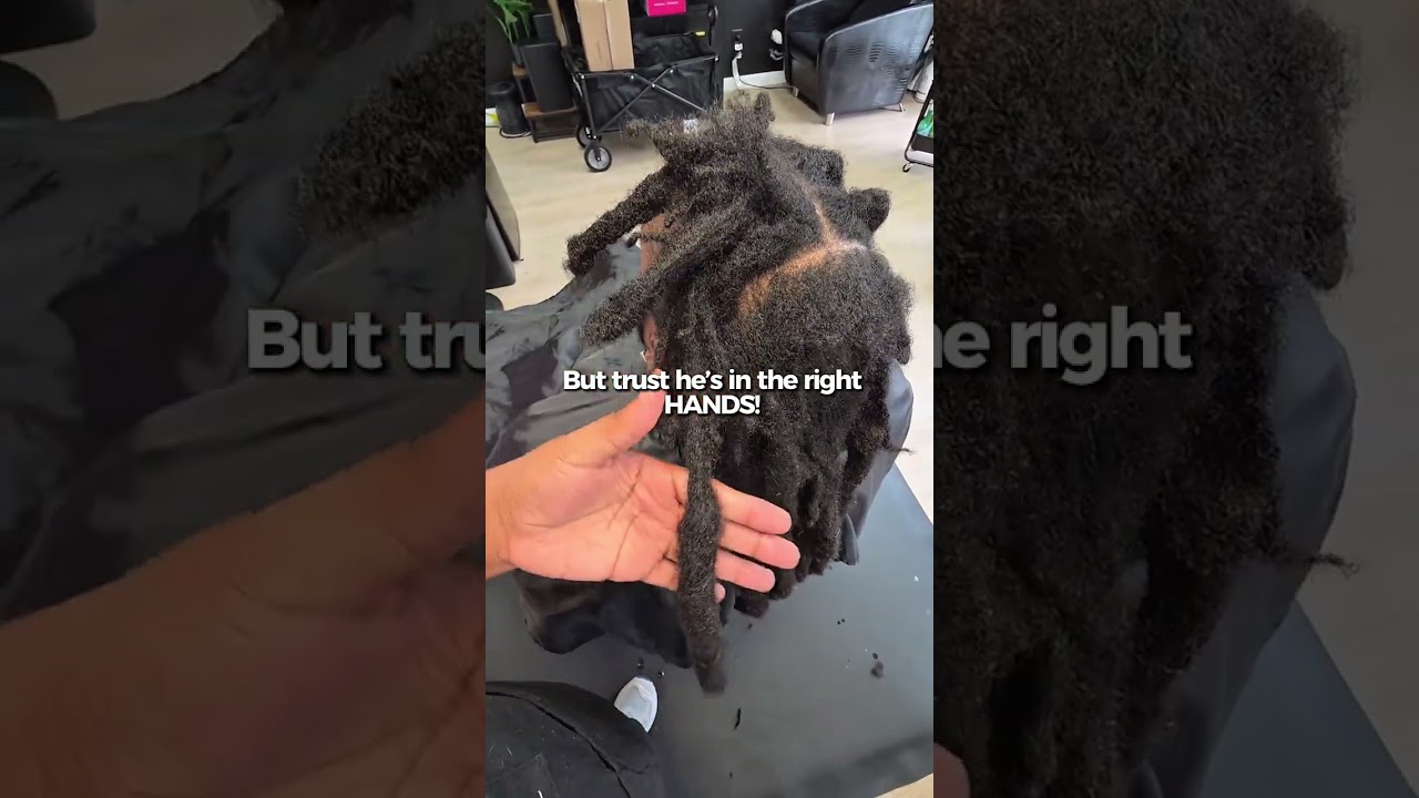 New client, fresh start 🔥 Watch this wick reconstruction bring this crown back to life!