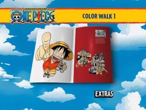One Piece Color Walk 1 Preview (4kids DVD Extra with added music)