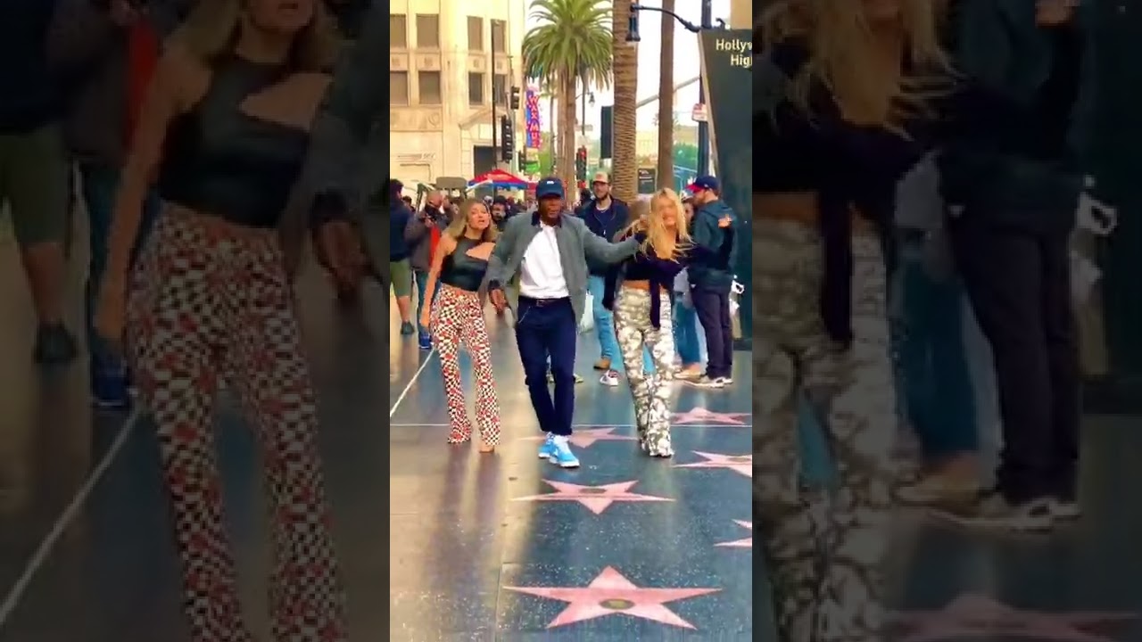 We’re back!!!!! 😱😱 @BDash  @Miranda Derrick #danceinpublic #hollywood #viral #shorts
