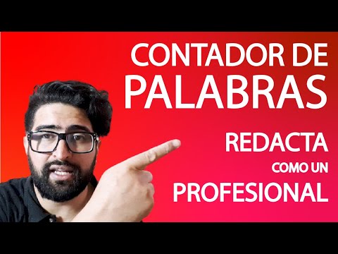 Contador de palabras y caracteres Online gratis