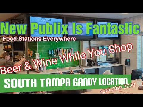 Newest Publix In Tampa FL Gandy Blvd In South Tampa This Place Is Awesome!!!