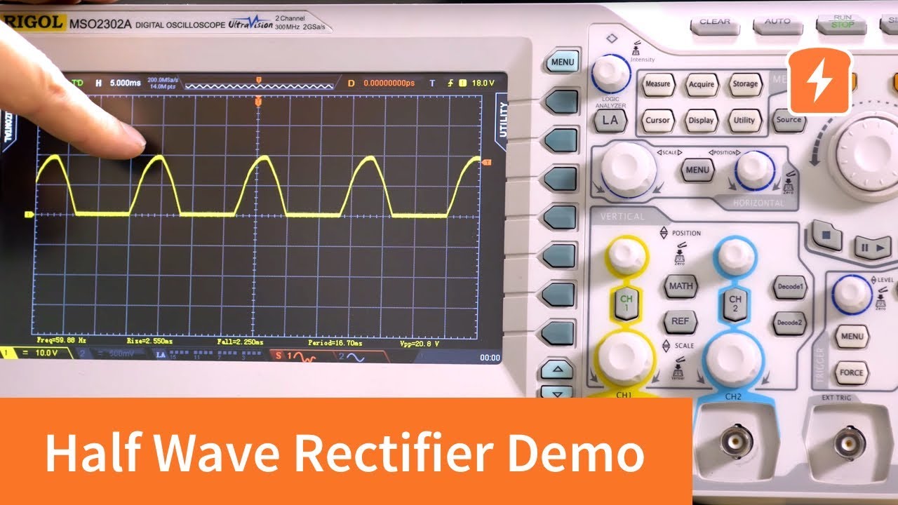 Half Wave Rectifiers - Practical Demonstration | Basic Electronics