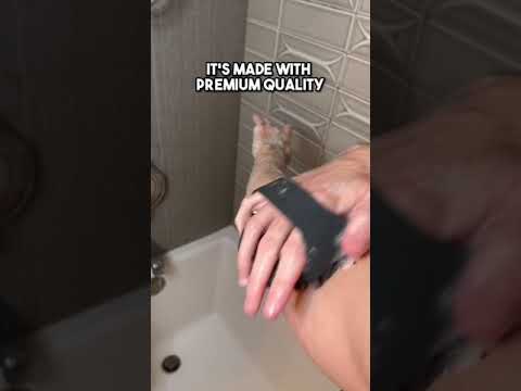 Here’s why cheap silicone scrubbers suck.#bodyscrubber #showerproducts