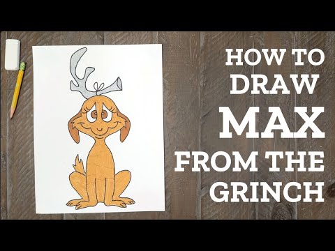 How to Draw Max from Grinch