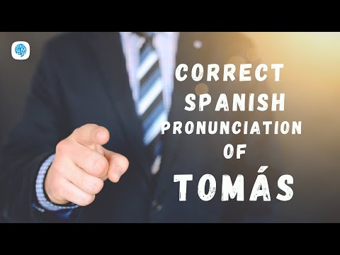 How to pronounce 'Alphabets' (Tomás) in Spanish? | Spanish Pronunciation