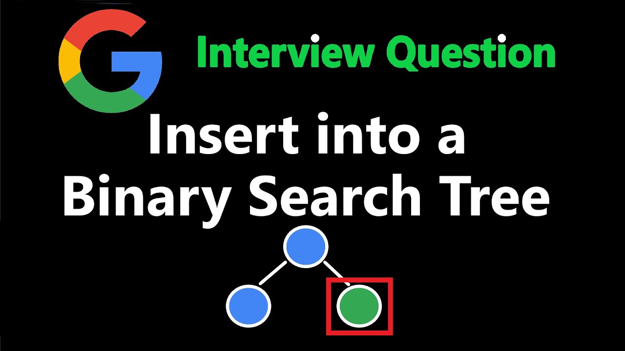 Insert into a Binary Search Tree - Leetcode 701 - Python