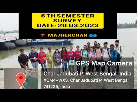 6TH SEMESTER SURVEY, Geography Department 🏬 Kalyani Mahavidyalaya, Kalyani University