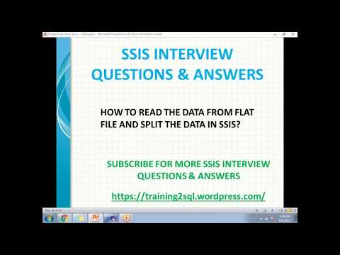 Learn SSIS INTERVIEW QUESTIONS |HOW TO READ DATA FROM FLAT FILE AND SPLIT SSIS | CONDITIONAL ...