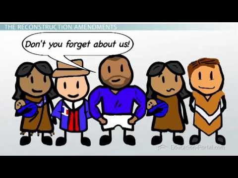 The Reconstruction Amendments: The 13th, 14th, and 15th Amendments