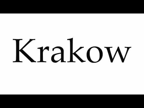How to Pronounce Krakow