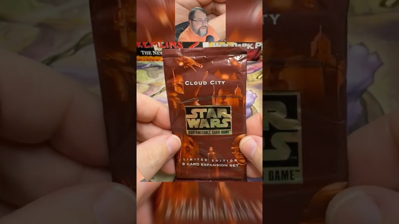 1997 Decipher Star Wars CCG Cloud City Pack Opening