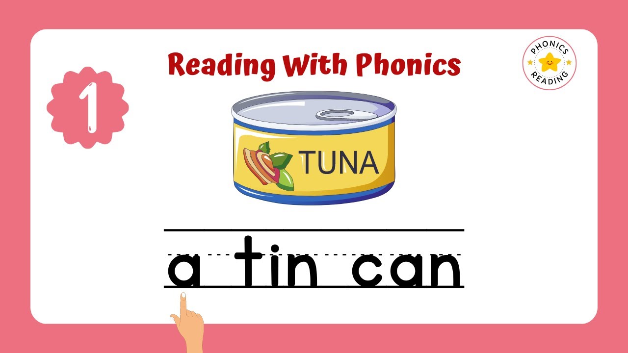Reading Practice with Phonics for Beginners | Lesson 1 | Phonics Reading