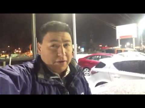 Icy conditions in Frederick, Maryland