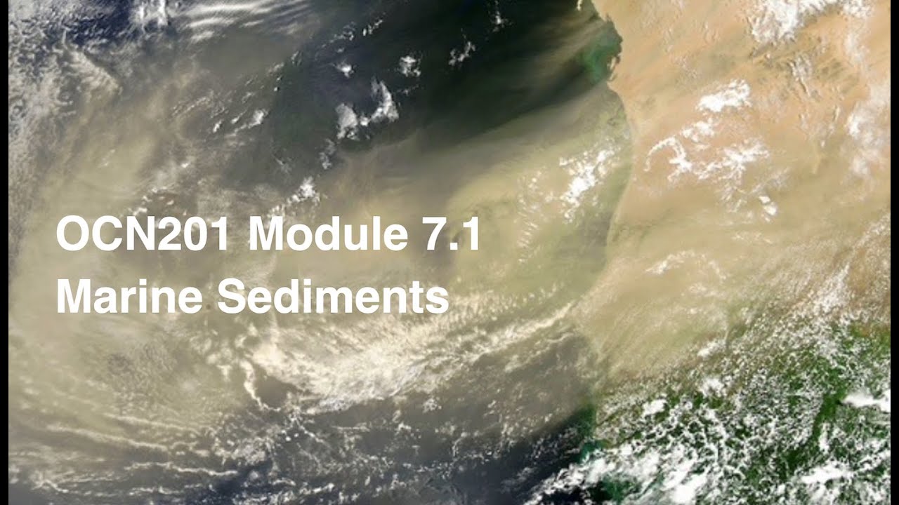 Module 7.1a: Deep sea sediments I
