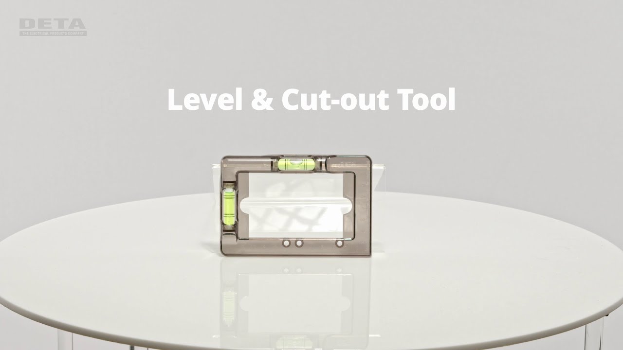 DETA : 6000LEV - Level & Cut-out Tool