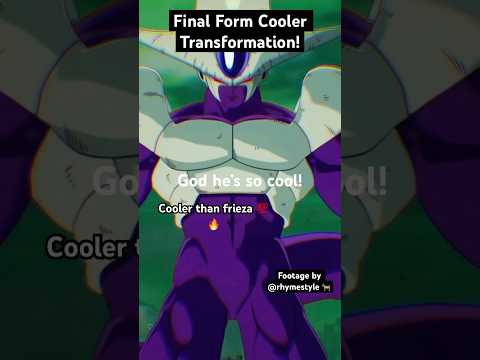 Cooler is HIM!! Sparking Zero Final Form Cooler Transformation Gameplay!!
