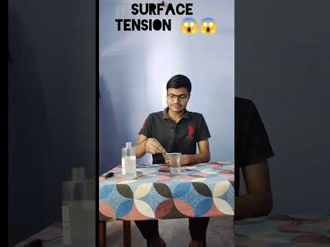 amazing practicle of#surfacetension #sharmajisciencewale #science #ytshorts #viral ????????????????????????⏳