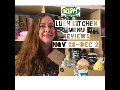Lush Kitchen Menu Nov 28-Dec 2 | Lush Encyclopedia