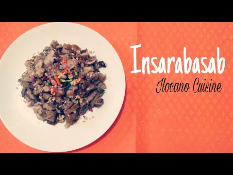 Insarabasab || Ilocano Cuisine
