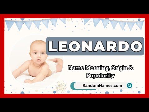Leonardo - Baby Boy Name Meaning, Origin & Popularity - RandomNames.com