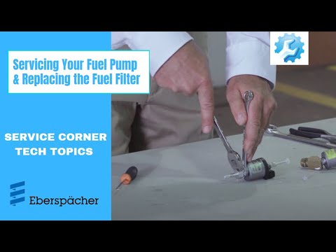 How to Service Your Fuel Pump and Replace the Fuel Filter