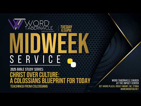 Tuesday Midweek Service // 05/06/2025 // Word Tabernacle Church