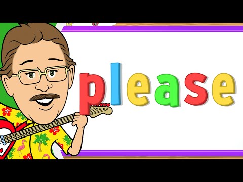 I Love Learning Sight Words | Please | Jack Hartmann Sight Words