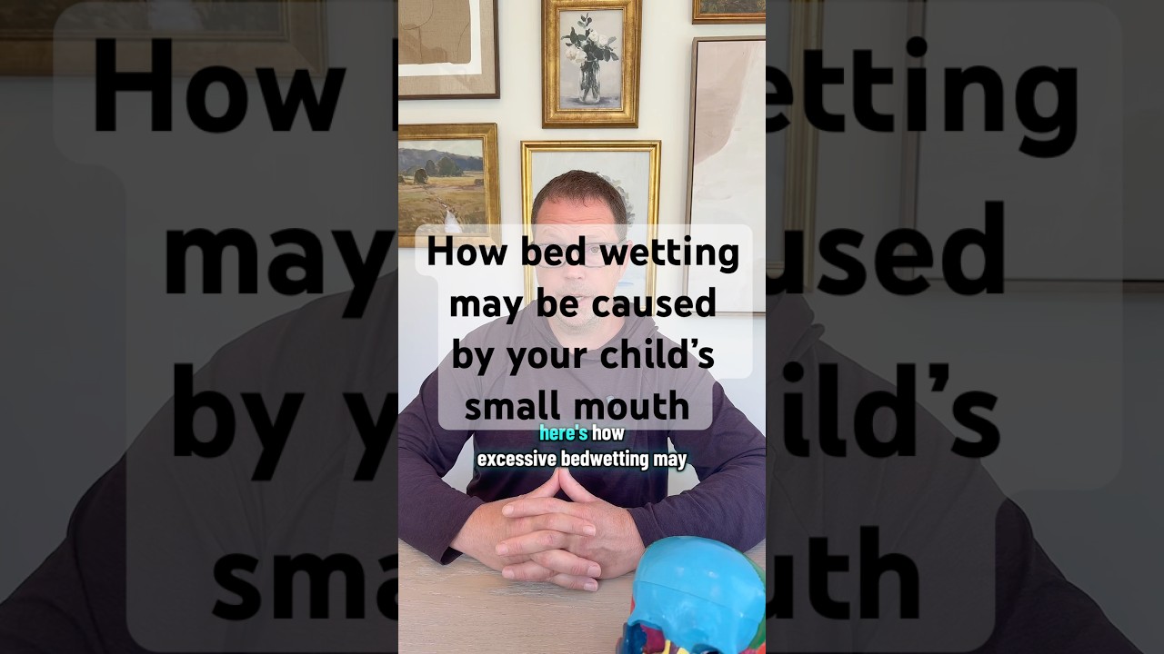 How bed wetting may be caused by your child’s small mouth #smallmouth #bedwetting